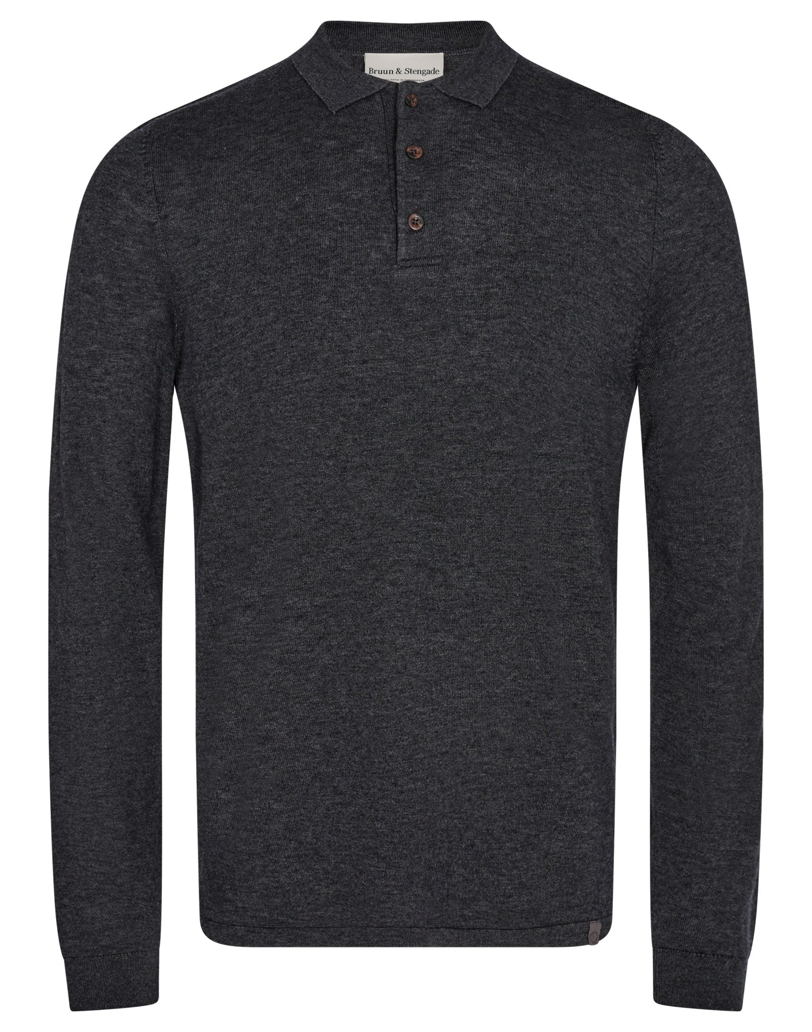 BS Felix Regular Fit Strik - Grey – Bruun & Stengade